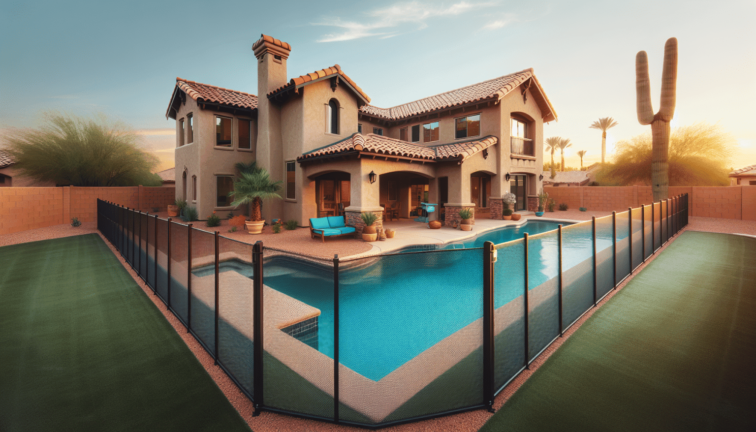 How to Choose the Best Mesh Pool Fence for Your Home » Pool Safety Fencing