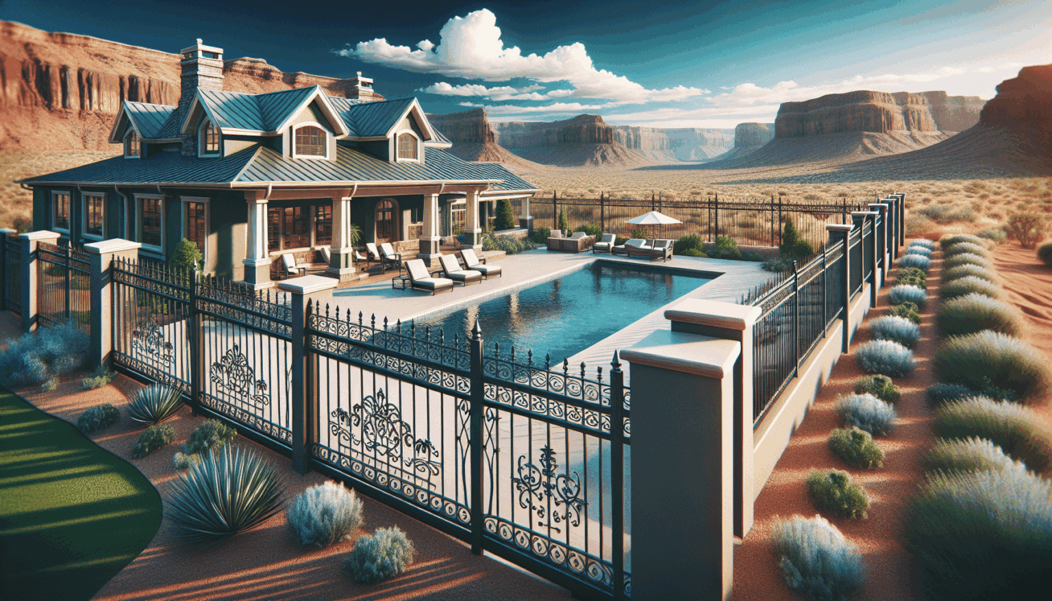 The Cost of Wrought Iron Pool Fences: What to Expect » Pool Safety Fencing